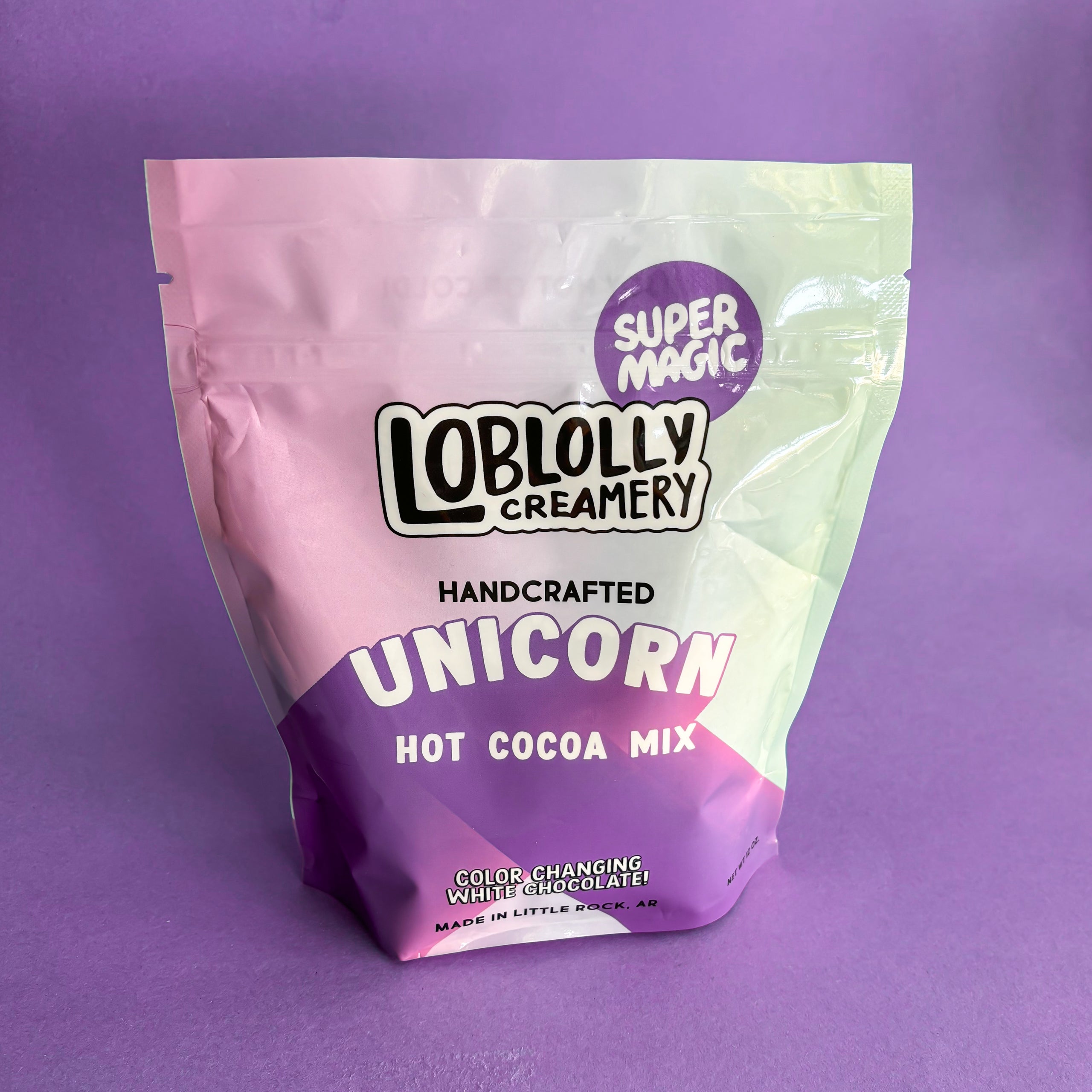 Unicorn White Chocolate Hot Cocoa Mix | LOBLOLLY CREAMERY: ONLINE STORE