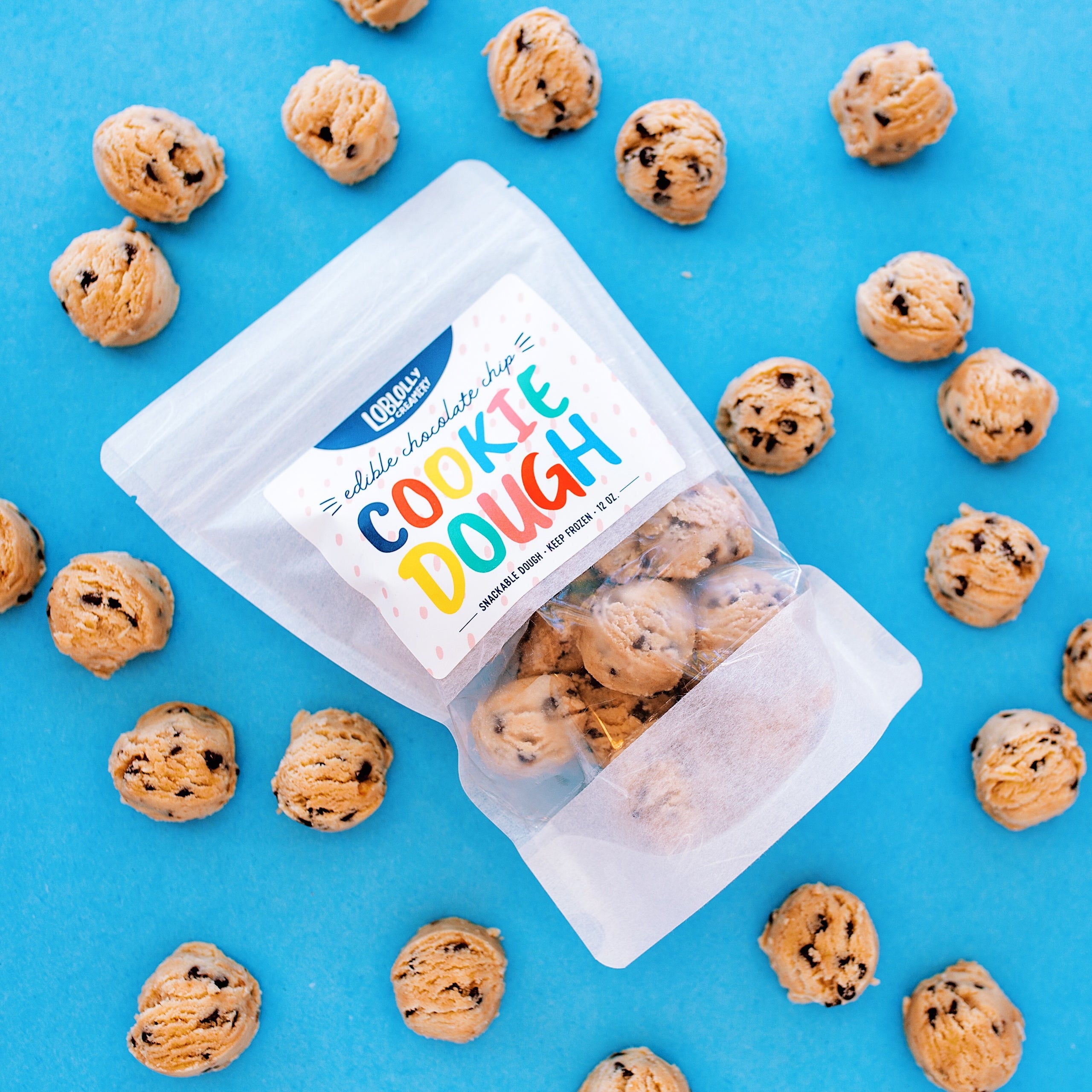 BAKERY: Snackable Cookie Dough | LOBLOLLY CREAMERY: ONLINE STORE